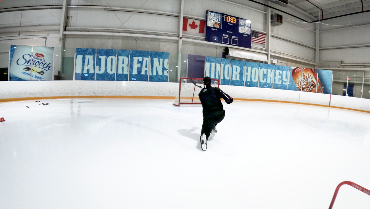 How to Shoot Like Sidney Crosby – Master the Knee Drop Shot with Coach Cory