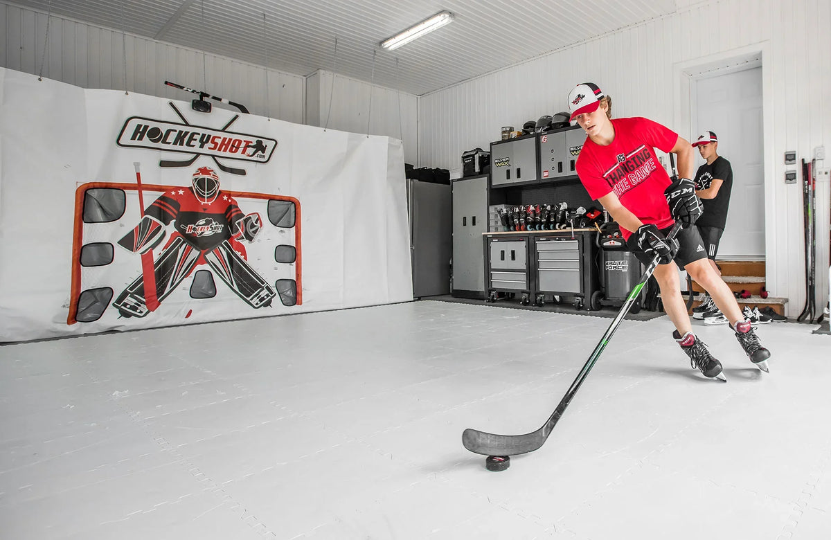 All About Our Synthetic Ice Tiles | HockeyShot Canada
