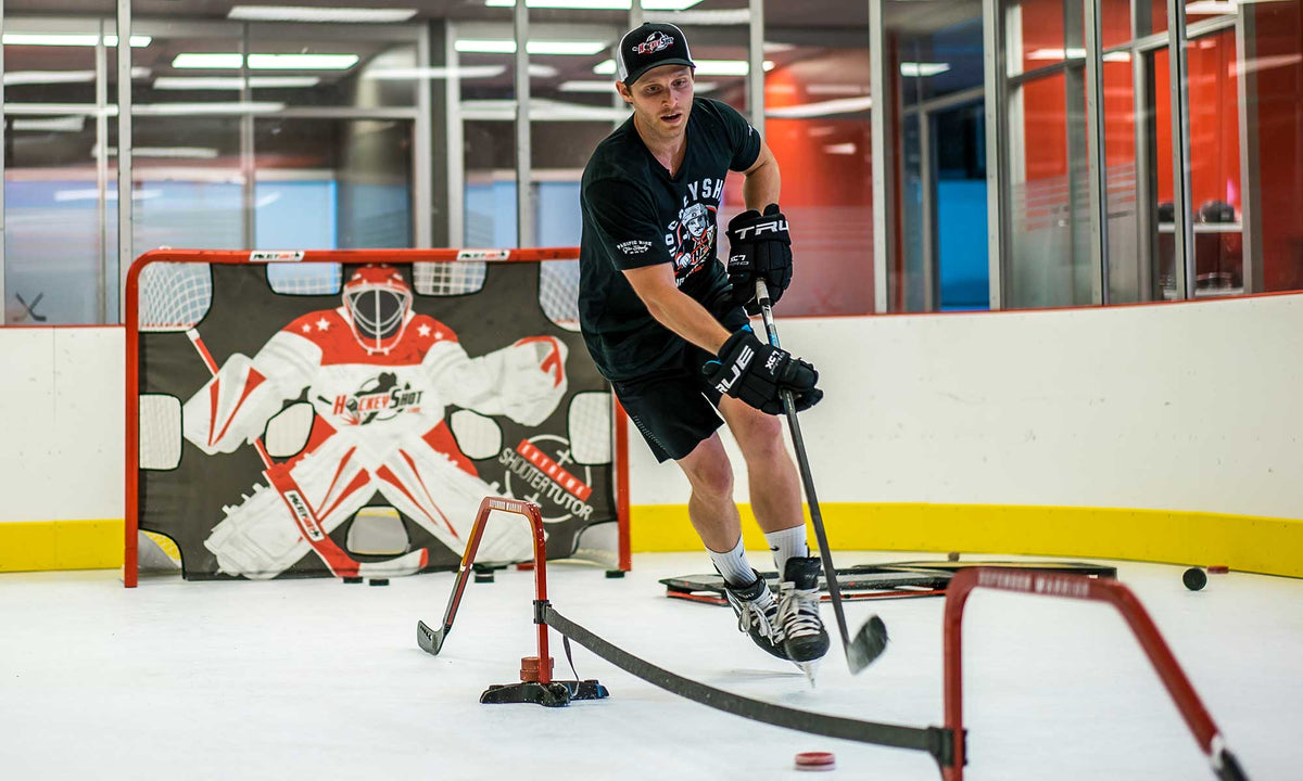 Stickhandling Series - Wide Stick Handling in Movement #1 | HockeyShot ...
