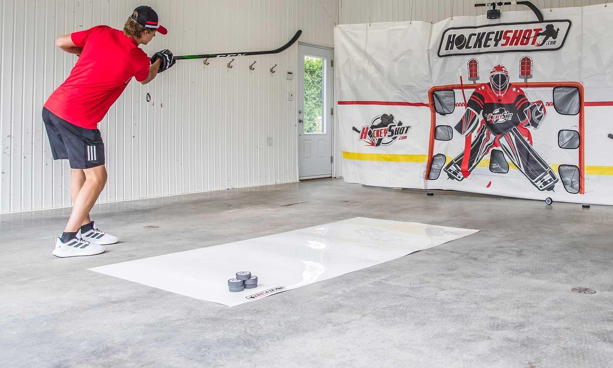 HockeyShot Roll-Up Shooting Pad Review | HockeyShot Canada