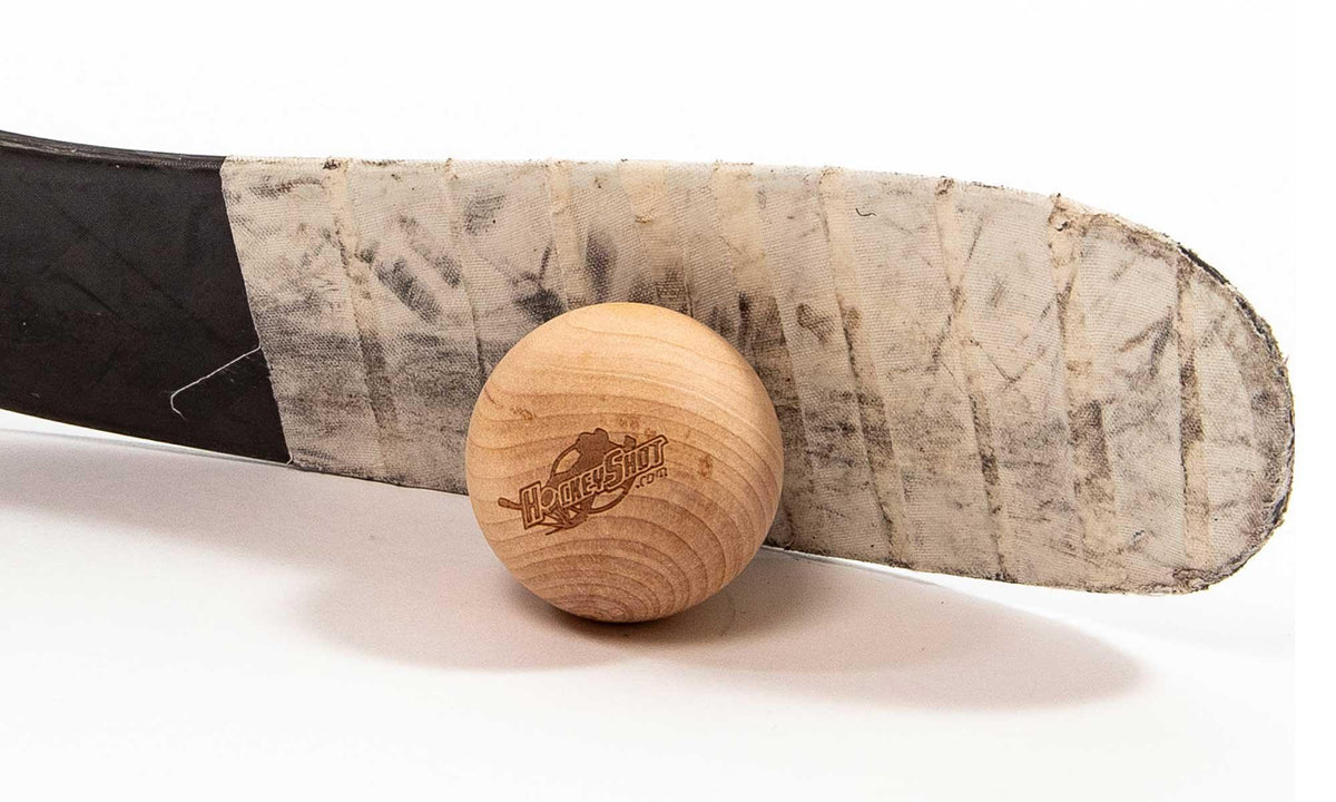 Swedish Wooden Stickhandling Ball Review | HockeyShot Canada